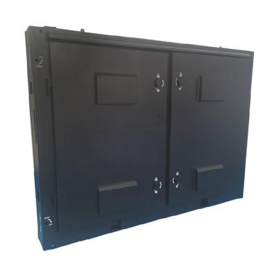 China P4 Outdoor Fixed LED Display Screen - 6000 Nits Brightness, IP65 Waterproof, Front Service Access for sale