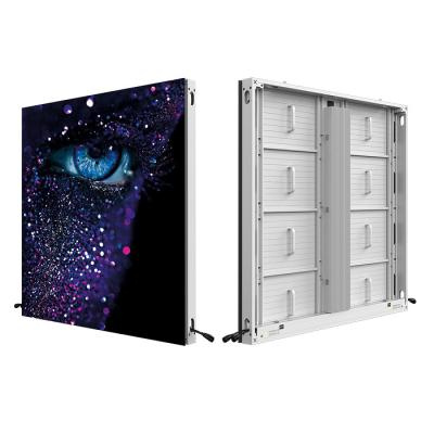 China P3.9 Outdoor Fixed LED Display Screen 1000x1000mm Aluminum Profile 6000 Nits IP66 for sale