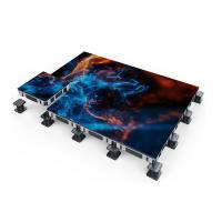 China P2.97 Smart Interactive Floor LED Display with 3000cd/m² Brightness and 140° Viewing Angle - Custom Sizes Available for sale