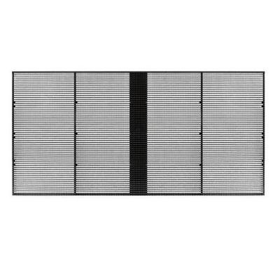 China VW Outdoor Transparent LED Display 7.8mm Pixel Pitch 5000-6500 Nits IP65 Rated 1000x500mm for sale