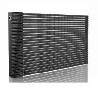 China Custom Outdoor LED Curtain Display Video Wall 6500 Nits IP65 25-50mm Pixel Pitch 100000 Hours Lifespan for sale