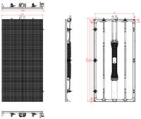 China Indoor Stage Rental LED Display Carbon Fiber P3.9 Feather Like Weight for sale