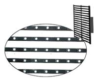 China P7.8-7.8 Indoor Curved Transparent Front Service Window Screen for Brand Store for sale