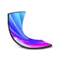 China 240x120mm Flexible LED Display Screen with 600-1000nits Brightness and 1.25-1.875mm Pixel Pitch for sale