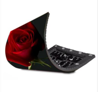 China P2.5 Flexible LED Display Screen 240×120mm For Curved Creative Shaped Application for sale