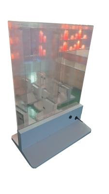 China P6 High Gray Scale 16bit Adhesive Film LED Display Poster with 1000mm × 240mm Module Size and 85% Transparency for sale