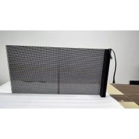 China P3.9-3.9 Holographic LED Display with 70% Transparency and 5000 Nits Brightness for Glass Window Installation for sale