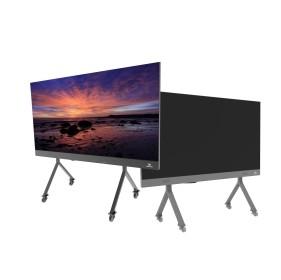 China P0.7 Smart LED Poster Display COB 108-inch Front Service Cabinet with 0.7mm Pixel Pitch and 3072x1728 Resolution for sale