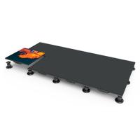 China P3.91 Interactive LED Dance Floor Modular Design 500x500mm Front Service for sale
