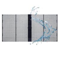 China Outdoor P5.2-10.4 Transparent LED Display 1000×500mm Front Service IP65 for sale