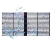 China P5.2-10.4 Outdoor Transparent LED Display SMD1921 5000nits 1000×500mm Cabinet for sale