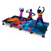 China P2.97 Interactive Dance Floor LED Display 500*500mm IP65 For Amusement for sale