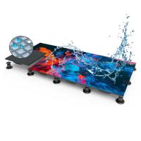 China P2.6 Interactive LED Dance Floor Display COD Die-casting AL 3840H 500x500mm for sale