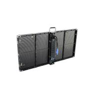 China Outdoor Flexible LED Display with 65% Transparency High Refresh Rate and Ultra Long Lifetime for sale