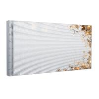 China P4 Adhesive Transparent LED Display Front Service Only 3.5 kg Per Square Meter for sale