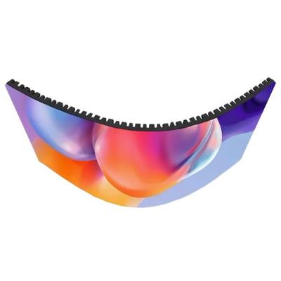 China P4 Flexible LED Display Screen Bending Curved Magnets Module For Versatile Use for sale