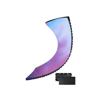 China P1.875 Flexible LED Display Screen SMD1515 240*120mm Bendable Module For Showing for sale