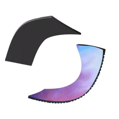China P1.25 Flexible LED Display Screen Large Curved Angle Module For Advertising for sale
