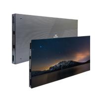 China P0.9 Fine Pixel LED Display COB Front Service 600x337.5mm Die-casting AL for sale