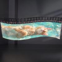 China Outdoor Flexible LED Display In Seamless Splicing IP 65 Protection 5000 nits Brightness for sale