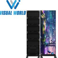 China V-Poster: Slim, High-Brightness LED Display with Seamless Viewing and Front-Service Design for sale