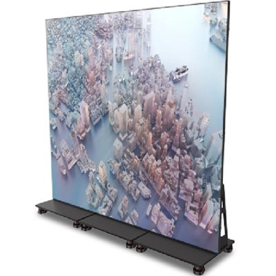 China P1.25 Smart LED Poster Display IP54 Foldable Die-casting Aluminum Cabinet 1x5 for sale