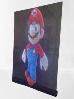 China P6.25 Holographic Transparent LED Display Thickness Only 6mm 85% Transparency for sale