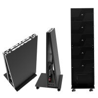 China P0.9 LED Poster Display Die-casting AL Front Service Foldable Wireless Control for sale