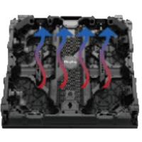China P2.6 Interactive LED Floor Display COD 500x500mm 14.5kg Die-casting AL for sale