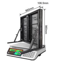 China P6.67 Sport Perimeter LED Display Aluminum Profile Adjustable Stand IP65 for sale