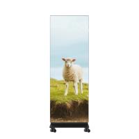 China P1.25 LED Poster Display Flip-COB(common cathode) Cabinet 1x5 For Showing for sale