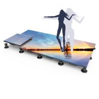 China P2.6 Interactive LED Dance Floor Display COD Die-casting AL 500x500mm 1000nits for sale
