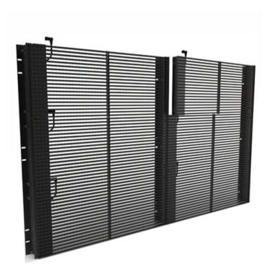China P31 Outdoor Transparent LED Display Aluminum Cabinet IP67 For Music Nights for sale