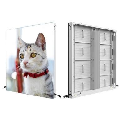 China P3.9 Outdoor Fixed LED Screen 6000nits 1000x1000mm Front Service Aluminum 29kg for sale