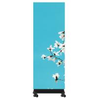 China P0.9 LED Poster Display Floor Standing Ultra Thin 29.5mm Foldable Wireless Control for sale