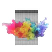 China P6.25 Holographic Transparent LED Display 85% Transparency 2000-3000 nits for sale