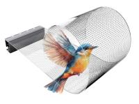 China Cuttable P6 Adhesive LED Film Display Custom Size Store Window Glass Screen for sale