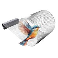 China P8 Adhesive Film LED Display 3.5 kg Per Panel 80% Transparency For Shopping Center for sale