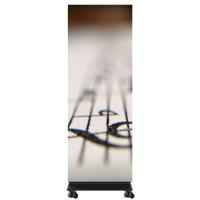 China P1.25 LED Poster Display Front Service Standing & Foldable 1x5 For Exhibitions for sale