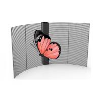 China P1.9 Full Color Window Screen Frameless Flexible Structure For Glass Curtain Walls for sale