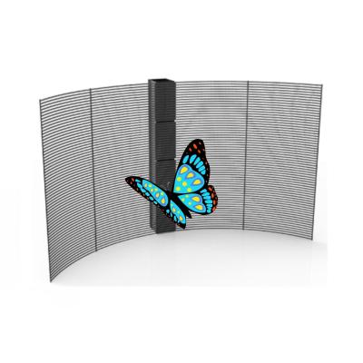 China P15.6 Full Color Window Screen Driving Type Static For Glass Curtain Walls for sale