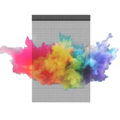 China P3.9 Holographic Transparent LED Display 250x1500mm 85% Transparency Retail Displays for sale