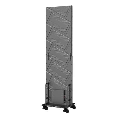 China P0.9 COB Fine Pitch Foldable LED Poster Display Front Maintenance 600x2025mm for sale