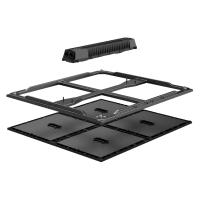 China Carbon Fiber LED Display P2.5 Outdoor IP65 600x675mm Panel SMD1415 7680Hz for sale