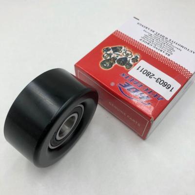 China 1660328011 Fan Belt Tensioner Pulley For Toyota Camry 2.4 ACR30 ACV30 16603-28011 for sale
