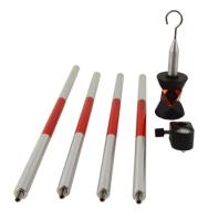 China GRZ101 360° Mini Prism Reflector with 1.5mm Accuracy and 350m Range for Total Station Surveying for sale