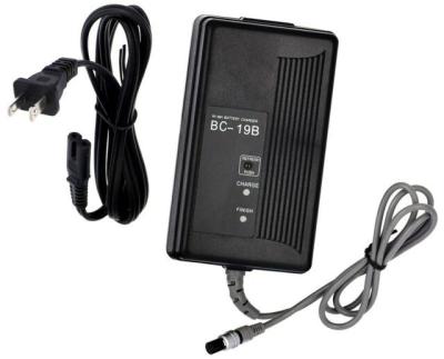 China Topcon BC-19B Battery Charger for Total Stations - 9V 1.8A Output, 190x135x57mm Compact Design for sale