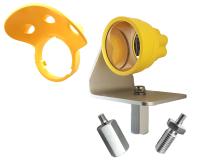 China Leica GPR112 60mm Surveying Reflector Prism with Rain Shelter - 2500m Range for Monitoring Applications for sale