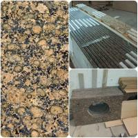 China Prefab Solid Granite Worktops High Hardness Good Corrosion Resistance for sale