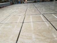 China Beige Oman Natural marble tile slab for hospitality renovation for sale